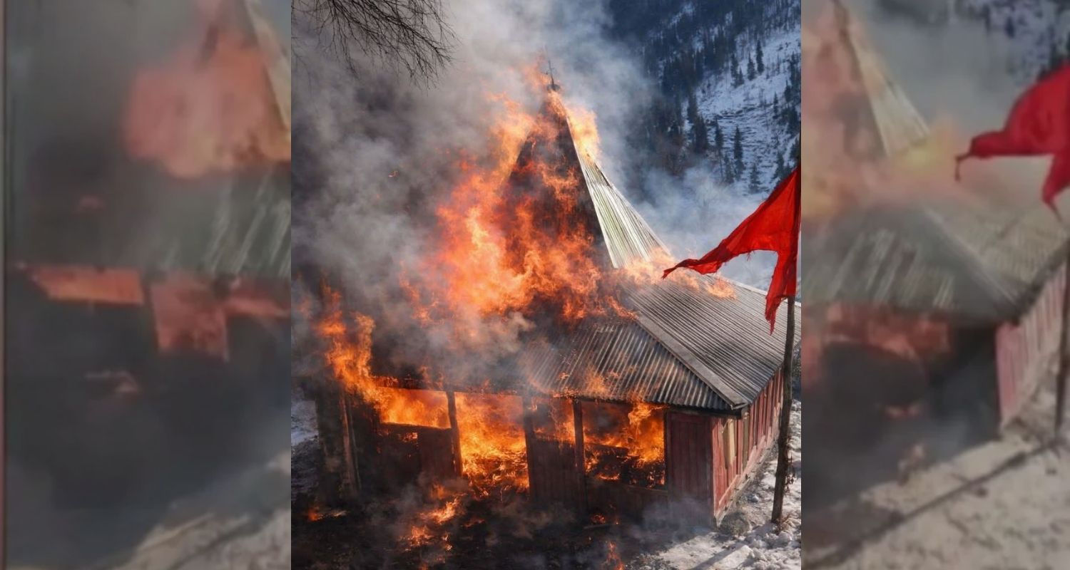 A massive fire on Friday destroyed the nearly 200-year-old Gird Mata ...