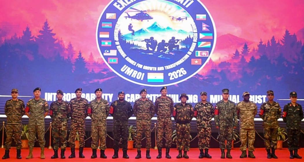 13 nations counter-insurgency drill in Meghalaya conludes