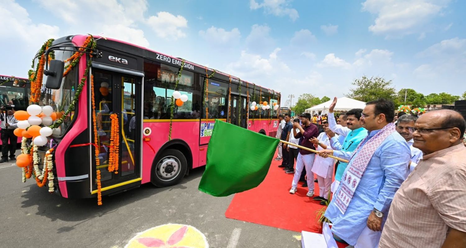 Rajasthan CM flags off electric buses under PM e-Bus Sewa scheme