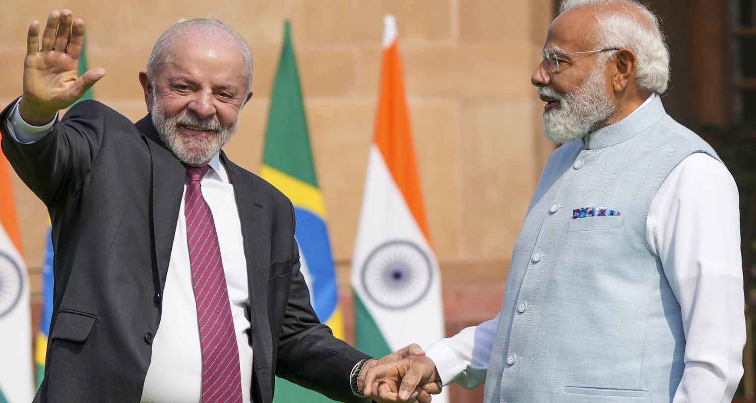Brazilian President Luiz Inacio is in India, meets PM Modi