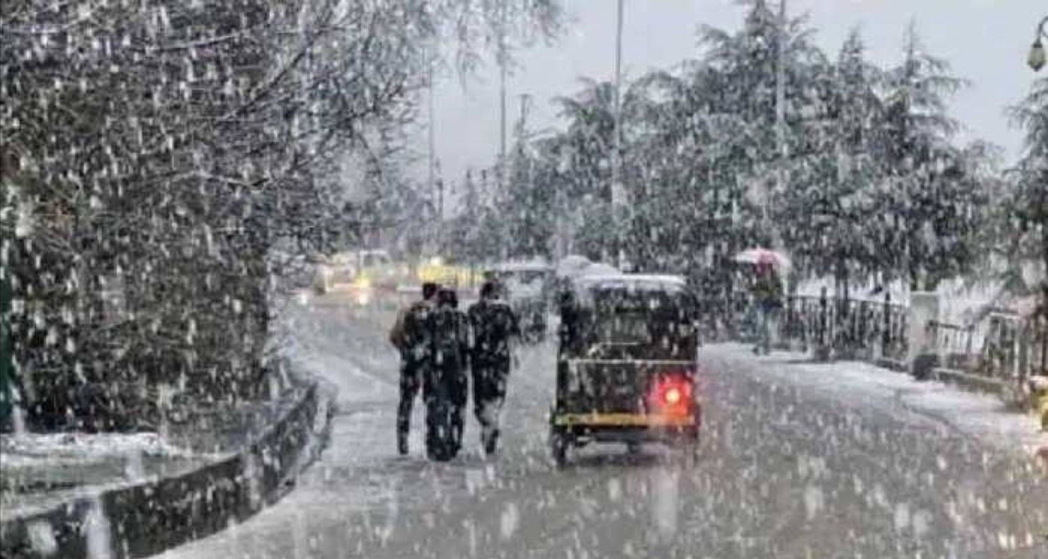 Northern India is seeing a big change in weather. Many areas are ...